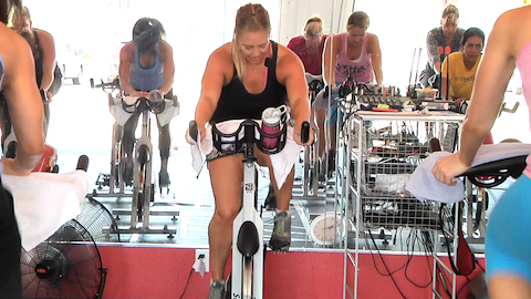 Amazing Spin® & Core Workout in the Best Spinning® App!