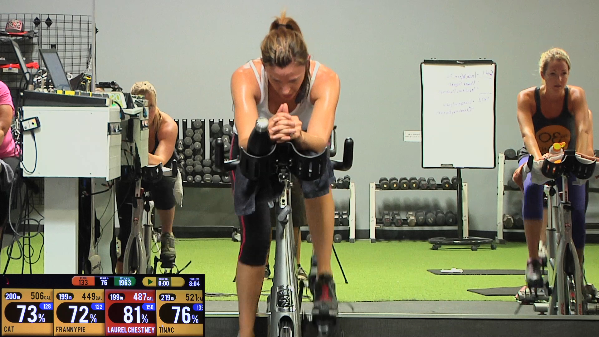 Online Spinning Class & Core Workout - June 12, 2016