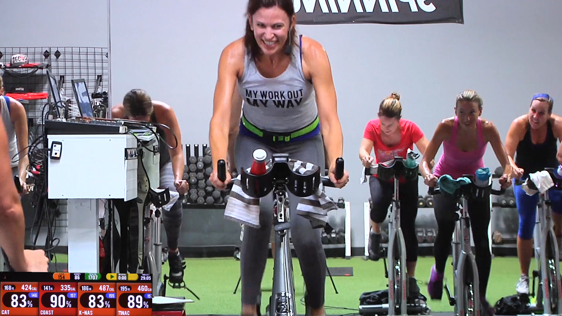 Preview - Amazing Online Spin & Core Class! - "Run 'Til We're Done"