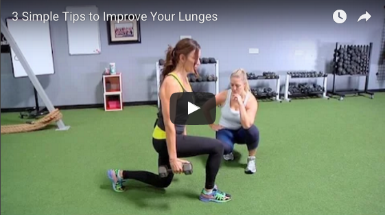 3 Simple Tips to Improve Your Lunges