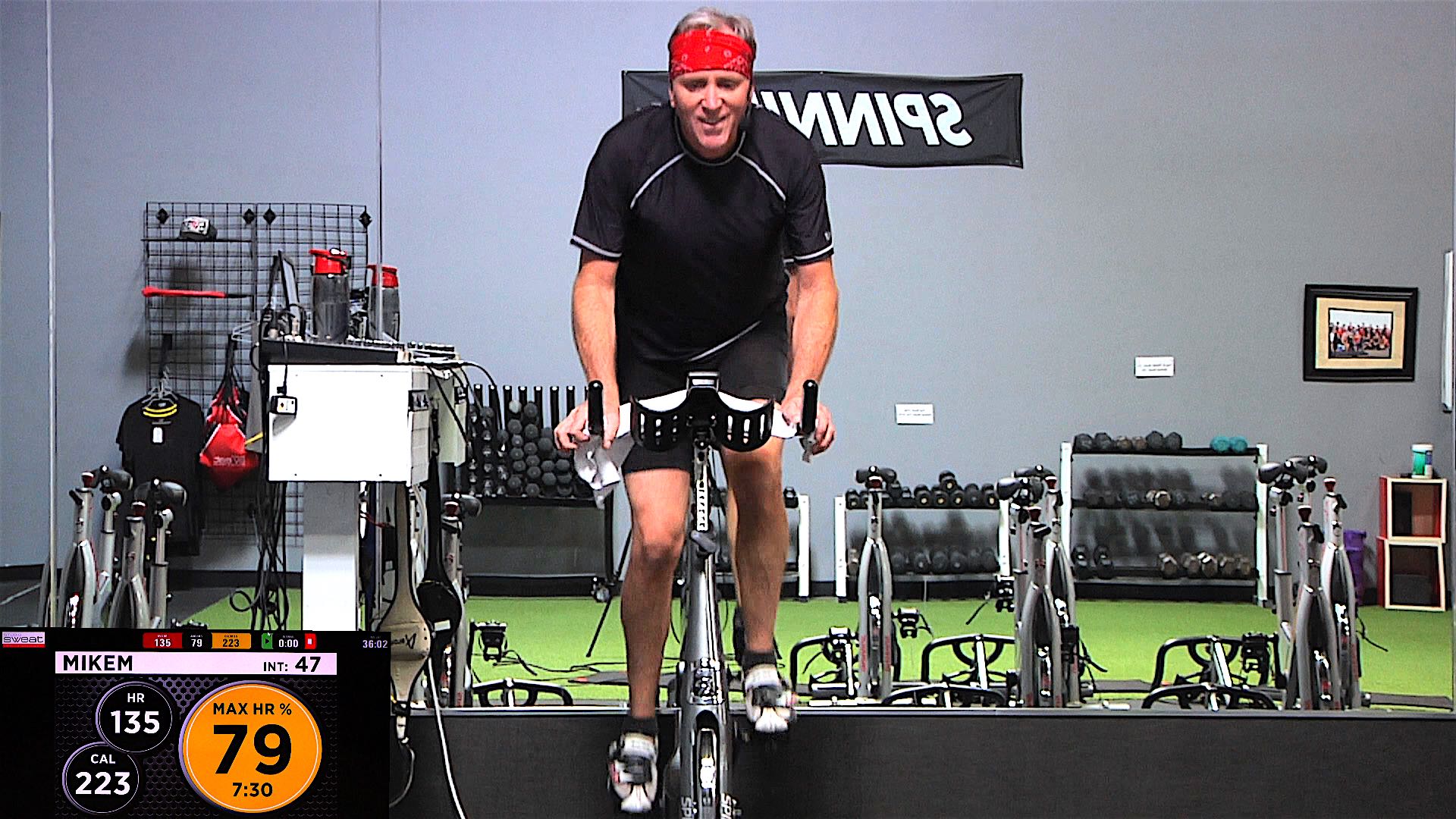 Preview - Online 50 Minute Spin Class - "Free at Last!" | Studio SWEAT ...