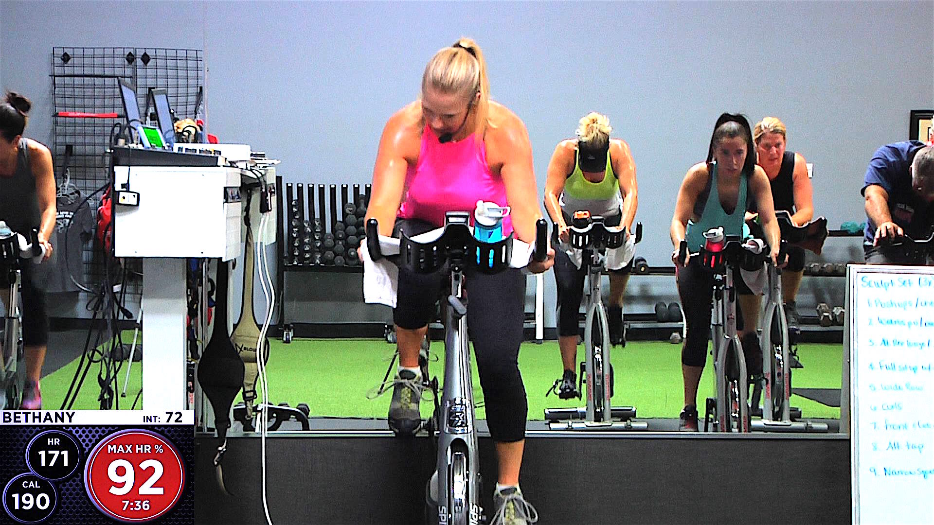 Amzing Online 20 Minute HIIT Spin Class! | Studio SWEAT onDemand