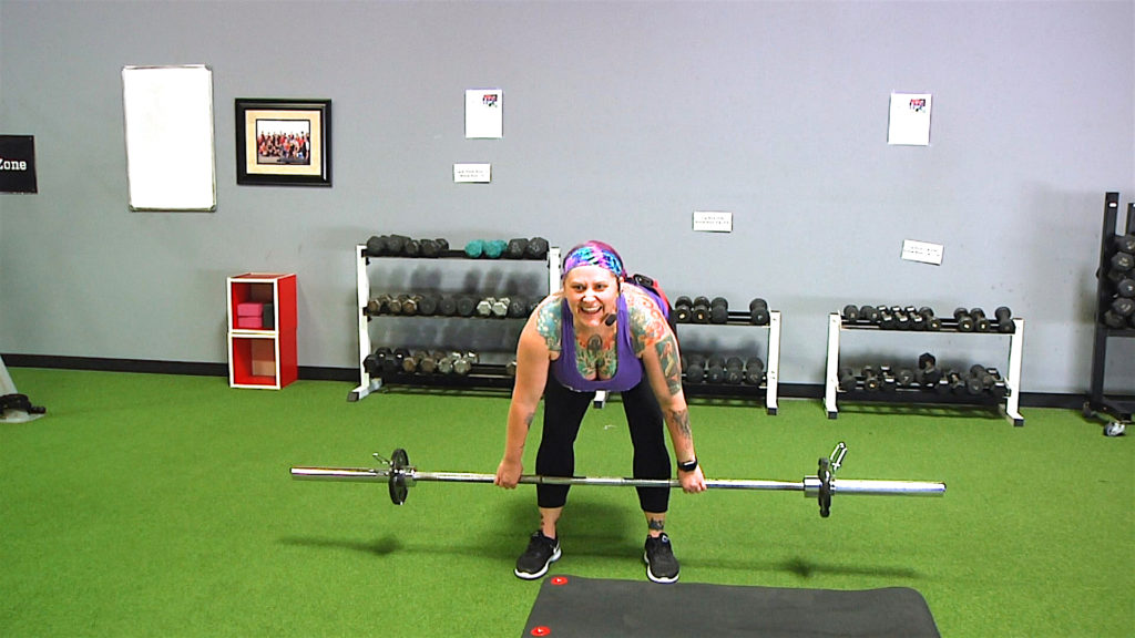 Barbell Bootcamp (dumbbell option) Online Workout!
