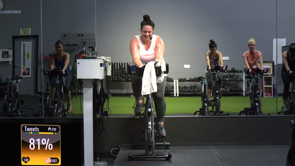 Killer 60-Minute Spinning® Class Video Online: Red Zone Rollers