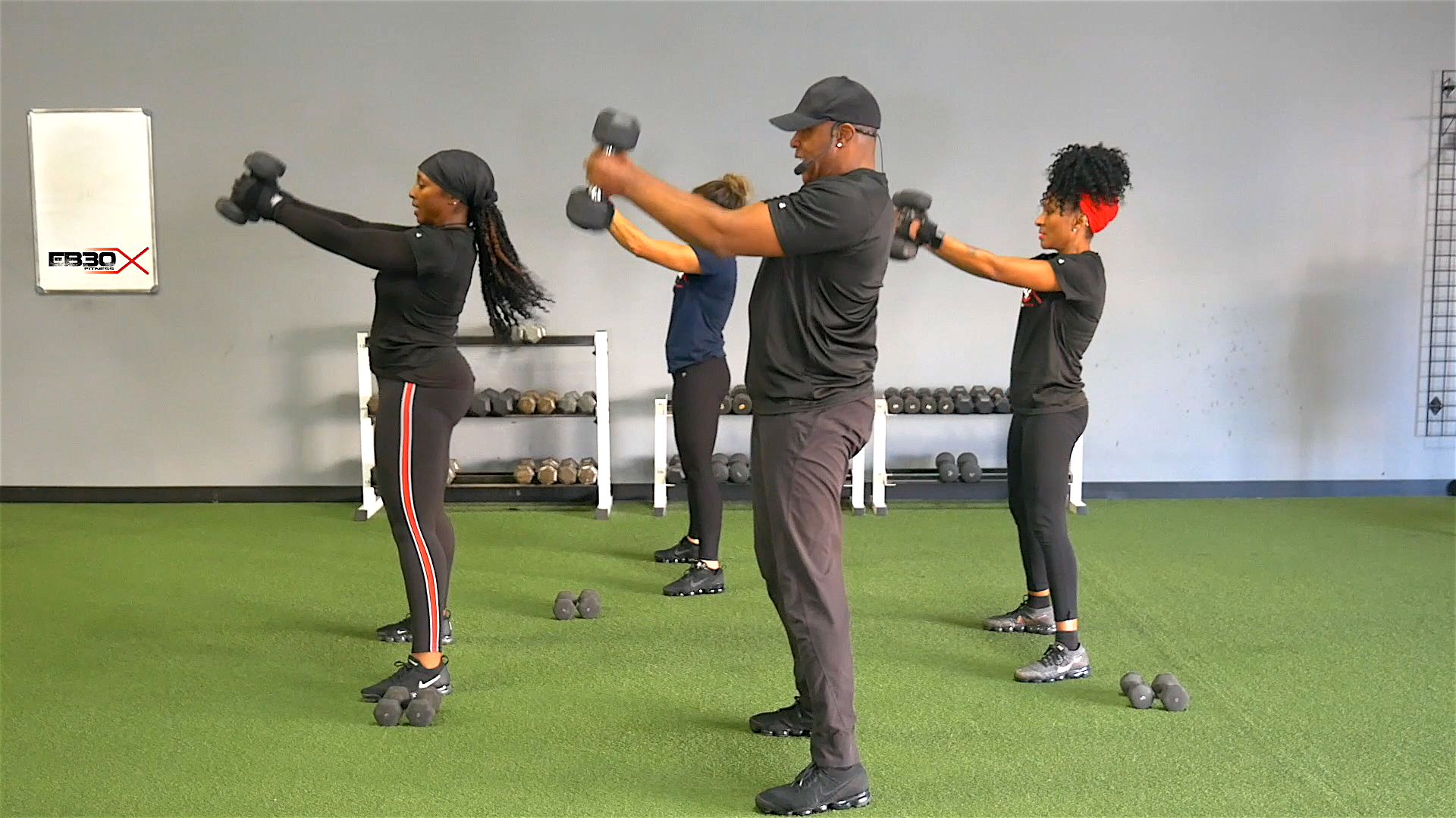 Full-body Strength and Cardio Workout Online: EB30X Shock Baseline Sculpt