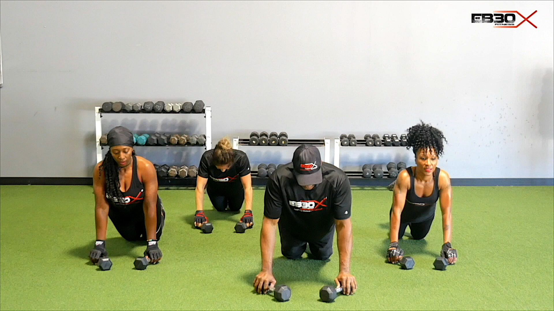 Strength and Cardio Workout Online: EB30X Shock On The Ground