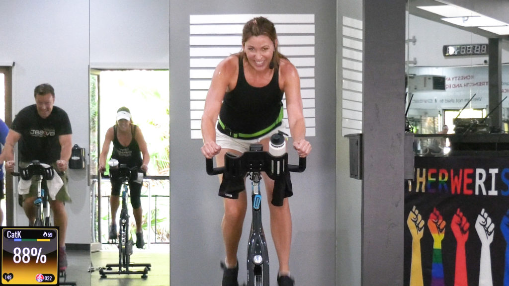 Downloadable Hour-long Cycling Workout: 3x3 Turn & Burn