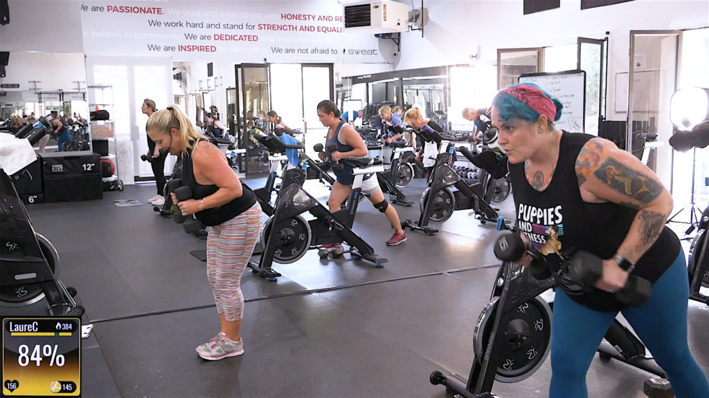 Spin® & Strength Fusion Class With All Body-Weight Only Exercises