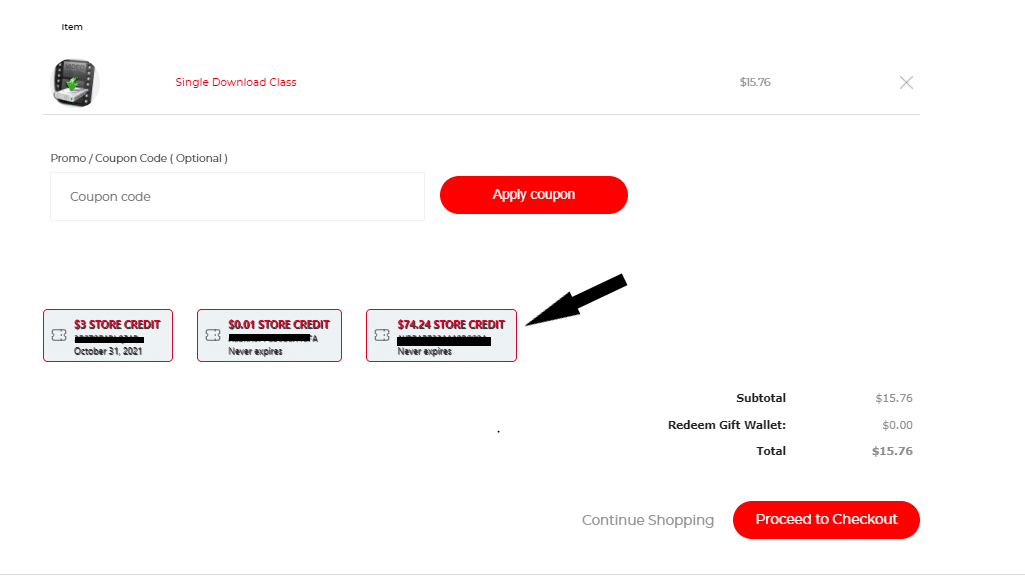 How to Redeem Store Credit for Use | Using a Gift Card for Payments ...