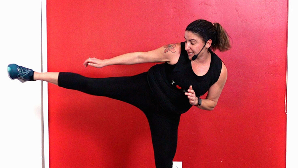 GYM HARDER Kickboxing Fitness Workout | Cardio Kickboxing